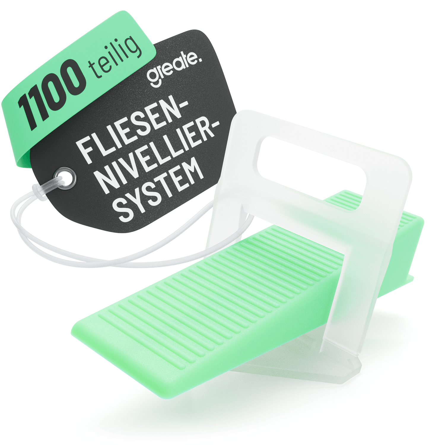 Fliesen Nivelliersystem 2mm Laschen + Keile